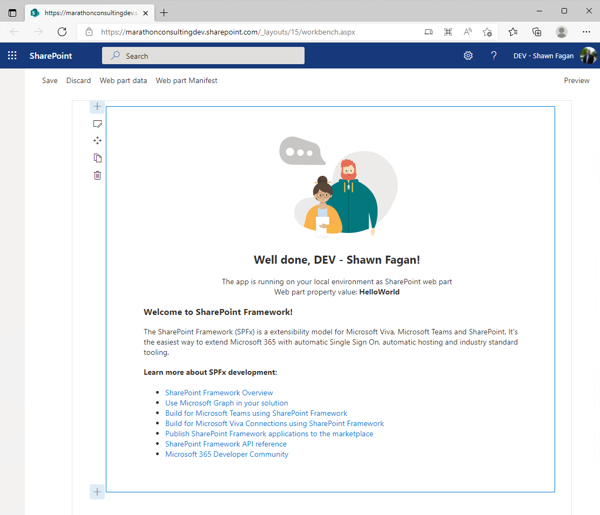 Getting Started with SharePoint Framework (SPFx) | Marathon Consulting Getting Started with SharePoint Framework (SPFx) | Marathon Consulting